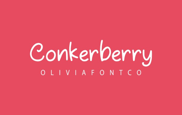 Conkerberry Font - Free Font