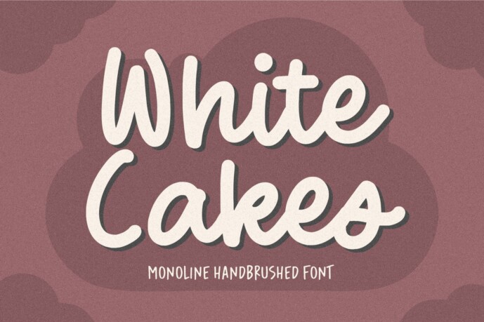 White Cakes Font - Free Font