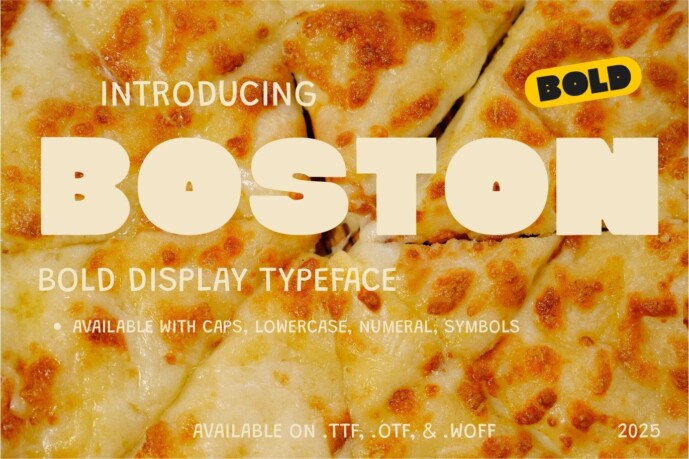 Boston Font - Free Font
