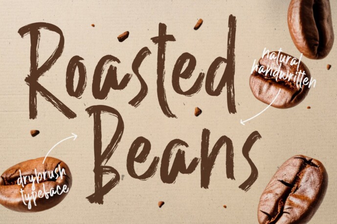 Roasted Beans Font - Free Font