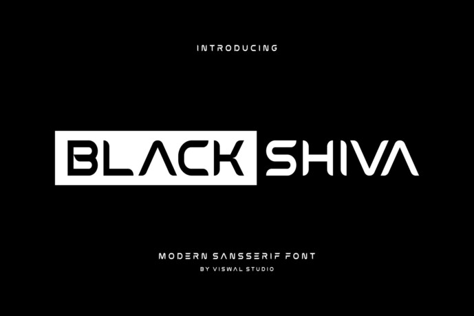 Black Shiva Font - Free Font