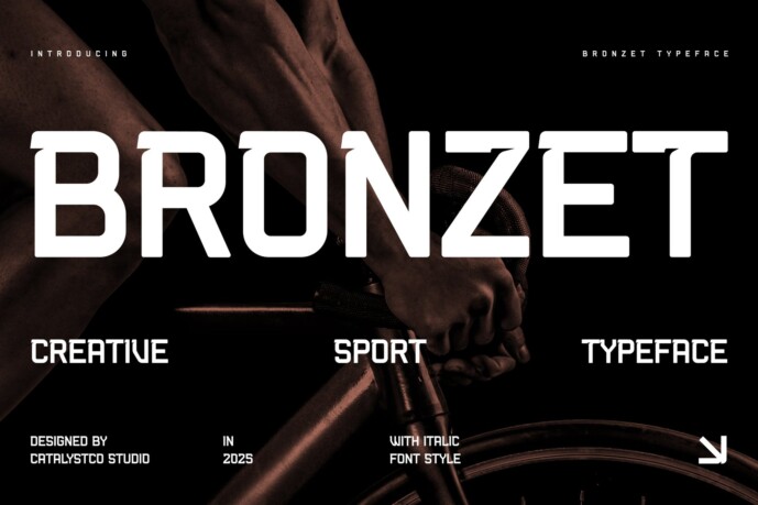 Bronzet Font - Free Font