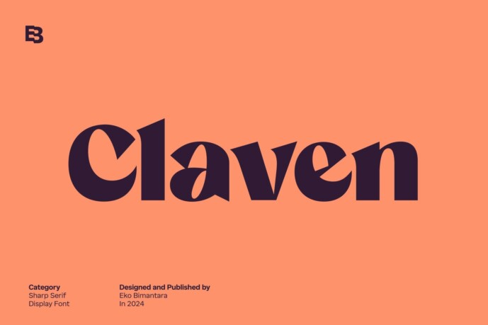 Claven Font - Free Font