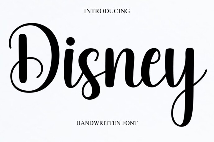 Disney Font - Free Font