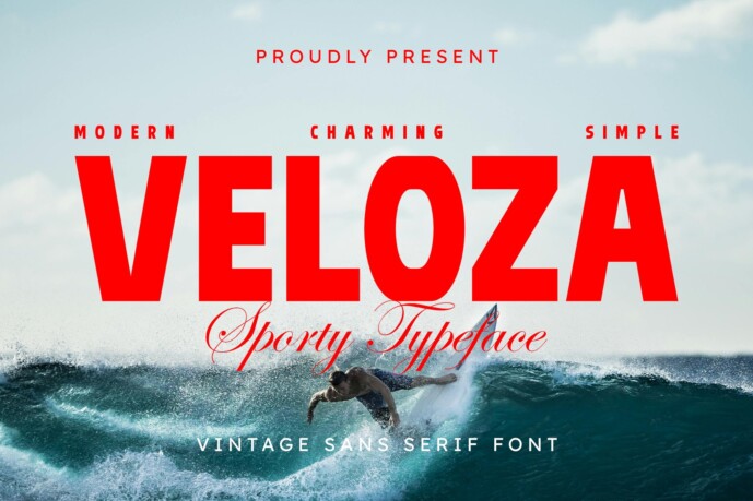 Veloza Font - Free Font
