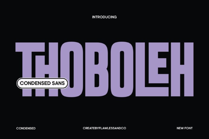 Thoboleh Font - Free Font
