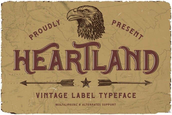 Heartland Font - Free Font