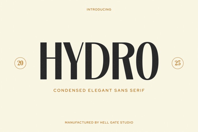 Hydro Font - Free Font