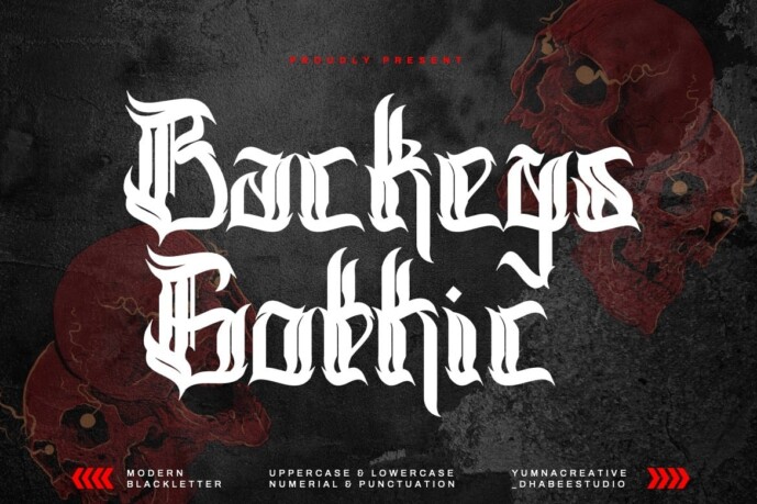 Backeys Font - Free Font