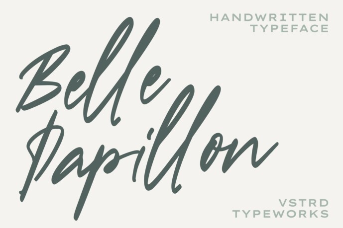 Belle Papillon Font - Free Font