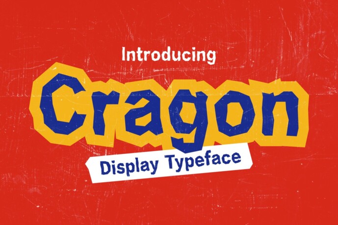 Cragon Display Typeface - Free Font
