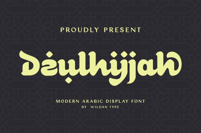 Dzulhijjah Font - Free Font