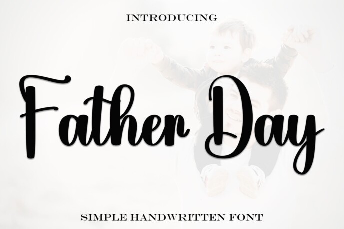 Father Day Font - Free Font