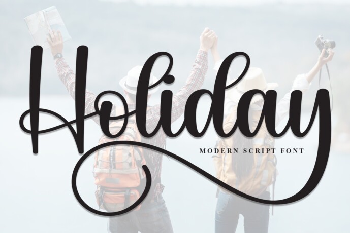 Holiday Font - Free Font