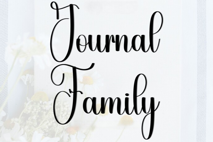 Journal Family Font - Free Font