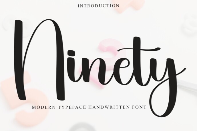Ninety Font - Free Font