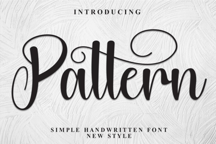 Pattern Font - Free Font