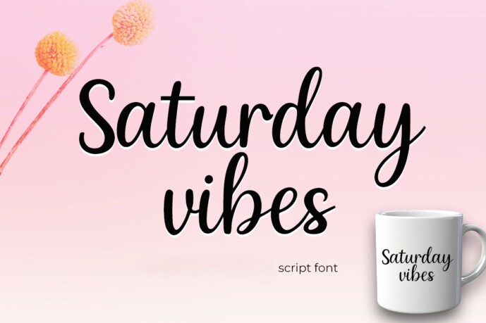 Saturday Vibes Font - Free Font