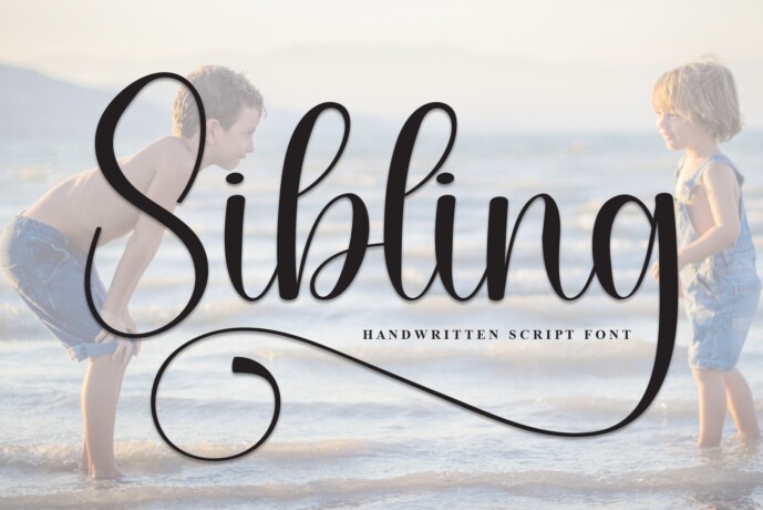 Sibling Font Free Font