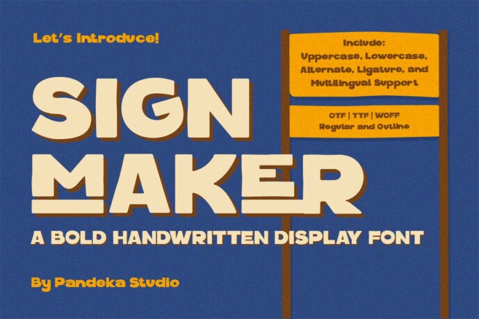 Signmaker Font - Free Font