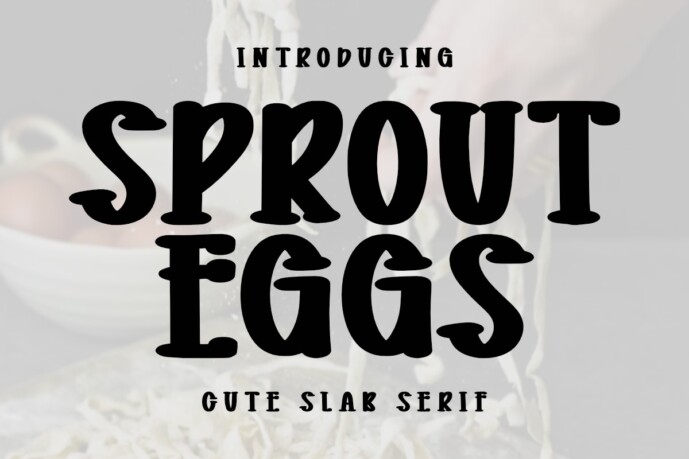 Sprout Eggs Font - Free Font