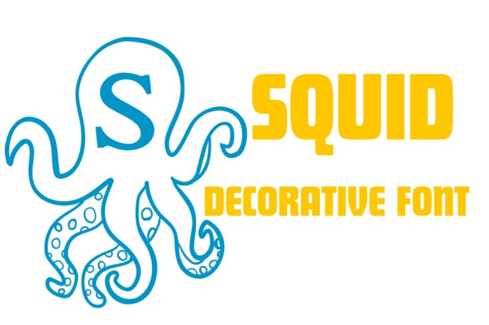 Squid Font - Free Font