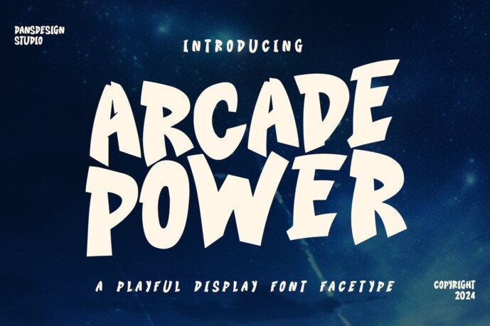 Arcade Power Font - Free Font