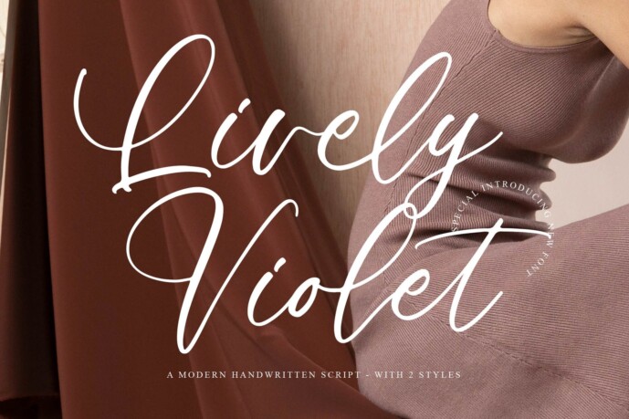 Lively Violet Font - Free Font