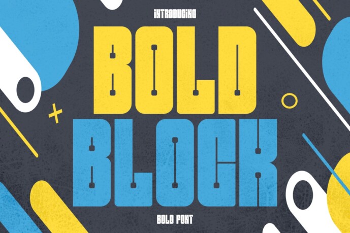 Bold Block Font - Free Font