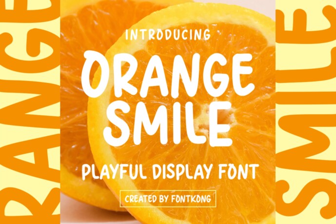 Orange Smile Font - Free Font
