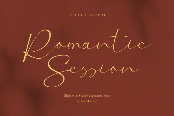 Romantic Session Font - Free Font