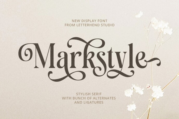 Mark the style Font - Free Font