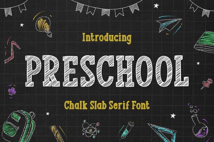 PRESCHOOL Font - Free Font