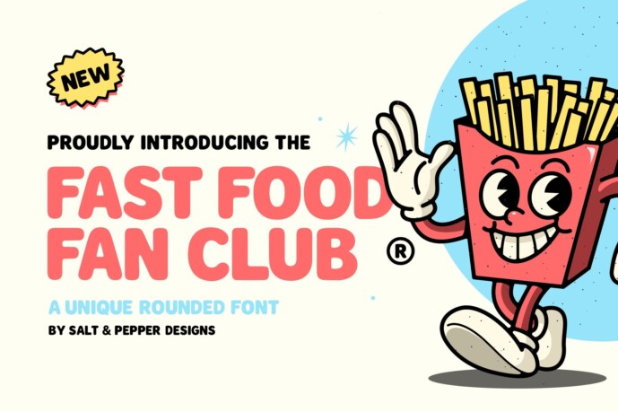 Fast Food Fan Club Font - Free Font