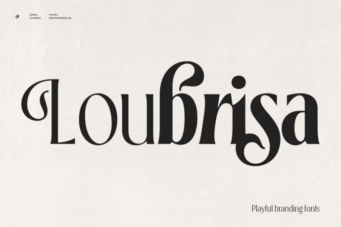 Loubrisa Font - Free Font