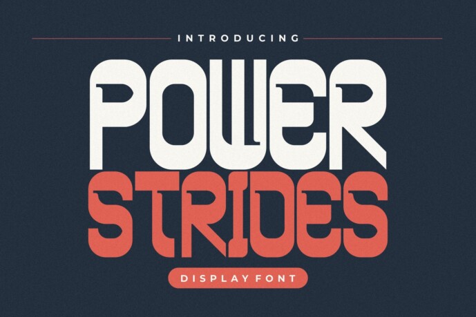 Power Strides Font - Free Font
