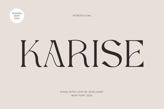 Karise Font - Free Font