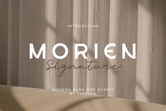 Morien Font - Free Font