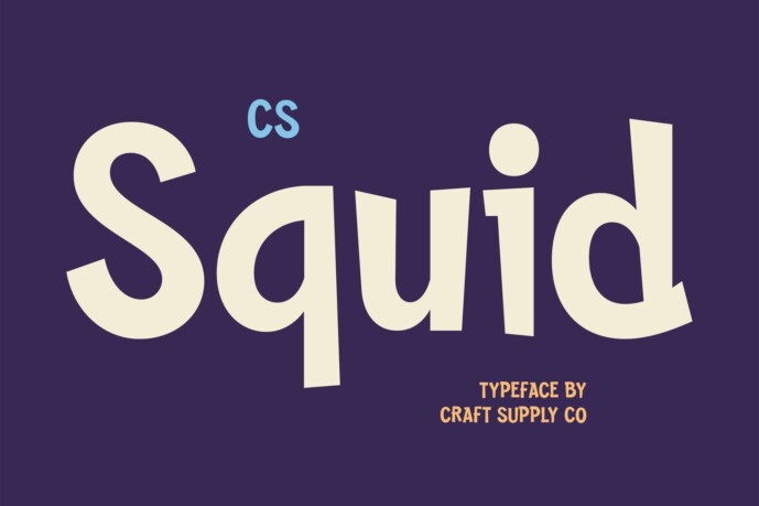Squid – Cute Font - Free Font