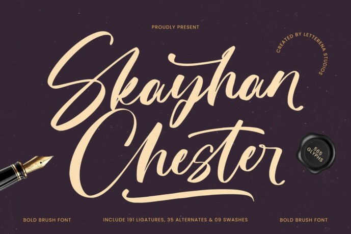 Skayhan Chester Font - Free Font