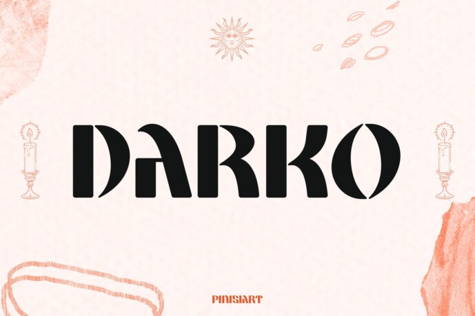 Darko Font - Free Font