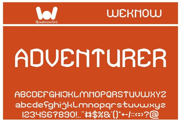 Adventurer Font - Free Font