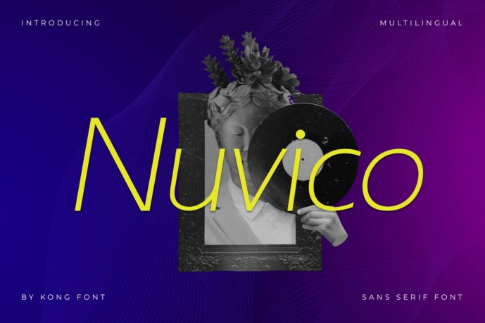 Nuvico Font - Free Font