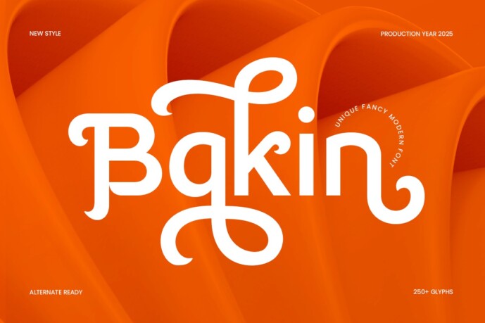 Bakin Font - Free Font