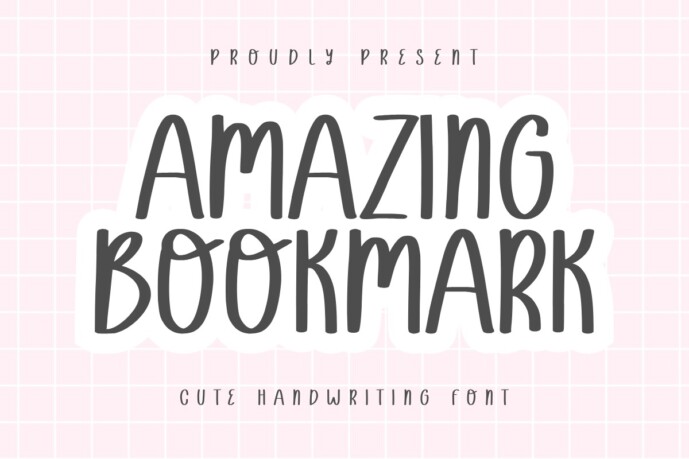 Amazing Bookmark Font - Free Font