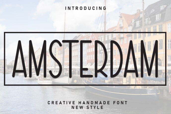 Amsterdam Font - Free Font