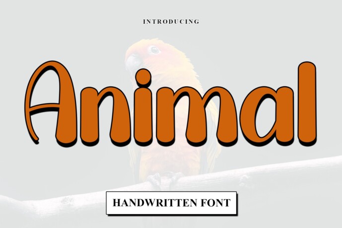 Animal Font - Free Font