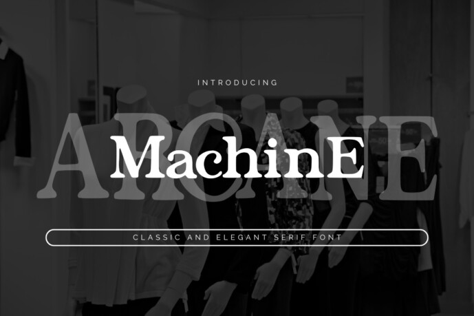 Arcane Machine Font - Free Font