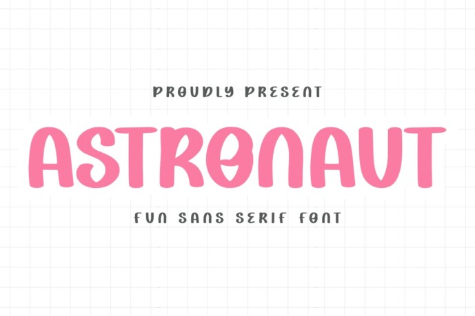 Astronaut Font - Free Font