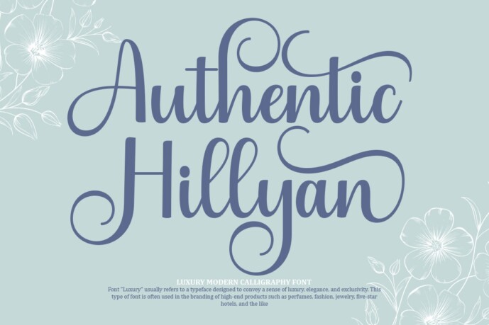 Authentic Hillyan Font - Free Font